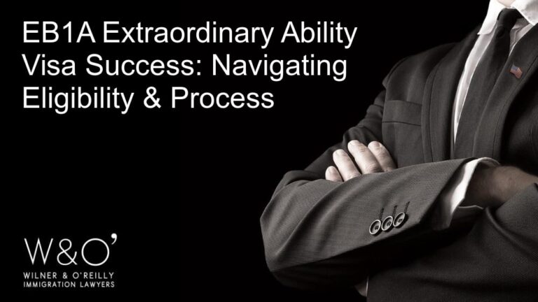 EB1A Extraordinary Ability Visa Success: Navigating Eligibility & Process