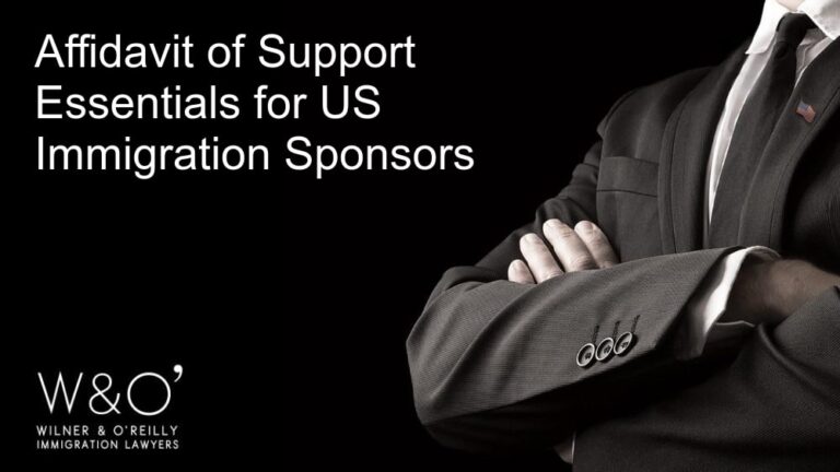 Affidavit of Support Essentials for US Immigration Sponsors