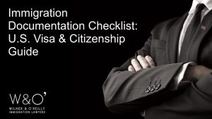 Immigration Documentation Checklist: U.S. Visa & Citizenship Guide