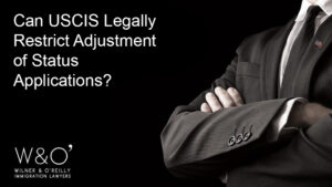 Can USCIS Legally Restrict Adjustment of Status Applications?